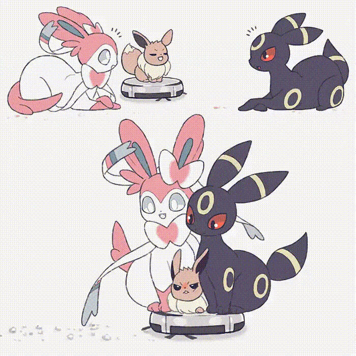 By 미크리pkm Pokémon Eevee And Friends Cute Pokemon Pictures Cute