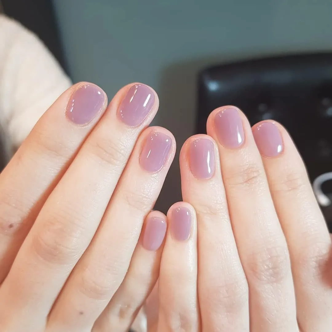 Diy How To Do The Viral Jelly Nails Trend At Home On A Budget Jelly Nails Blush Nails Swag