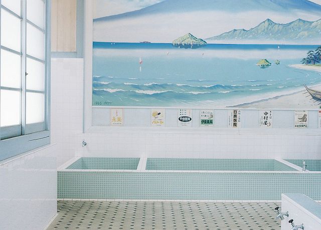 Schemata Architects Updates Traditional Sento With Tiles And Towada