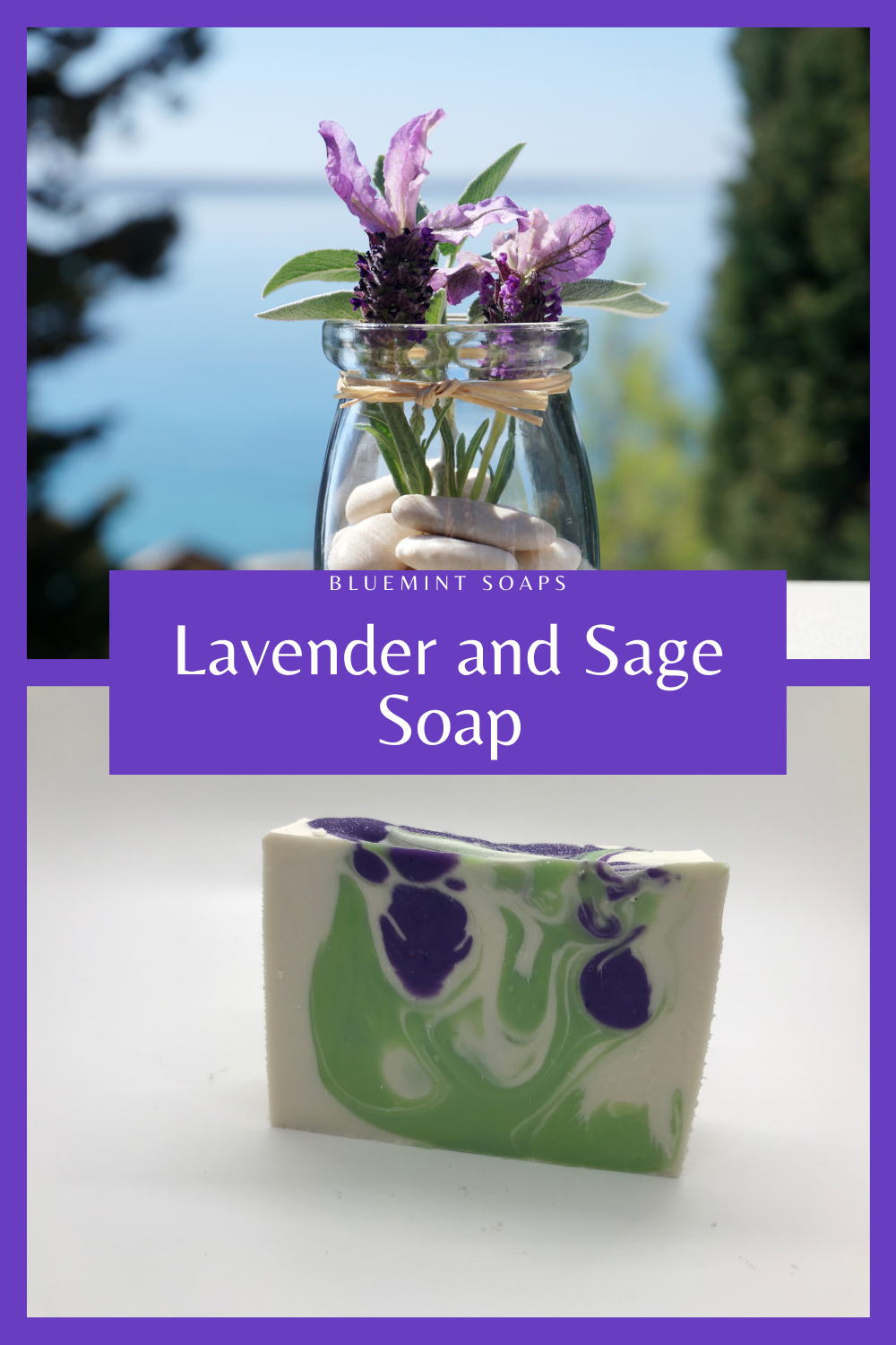 Lavender and Sage Soap | Handmade soap recipes, Crafts to make and sell ... Lavender and Sage Soap | Handmade soap recipes, Crafts to make and sell ...