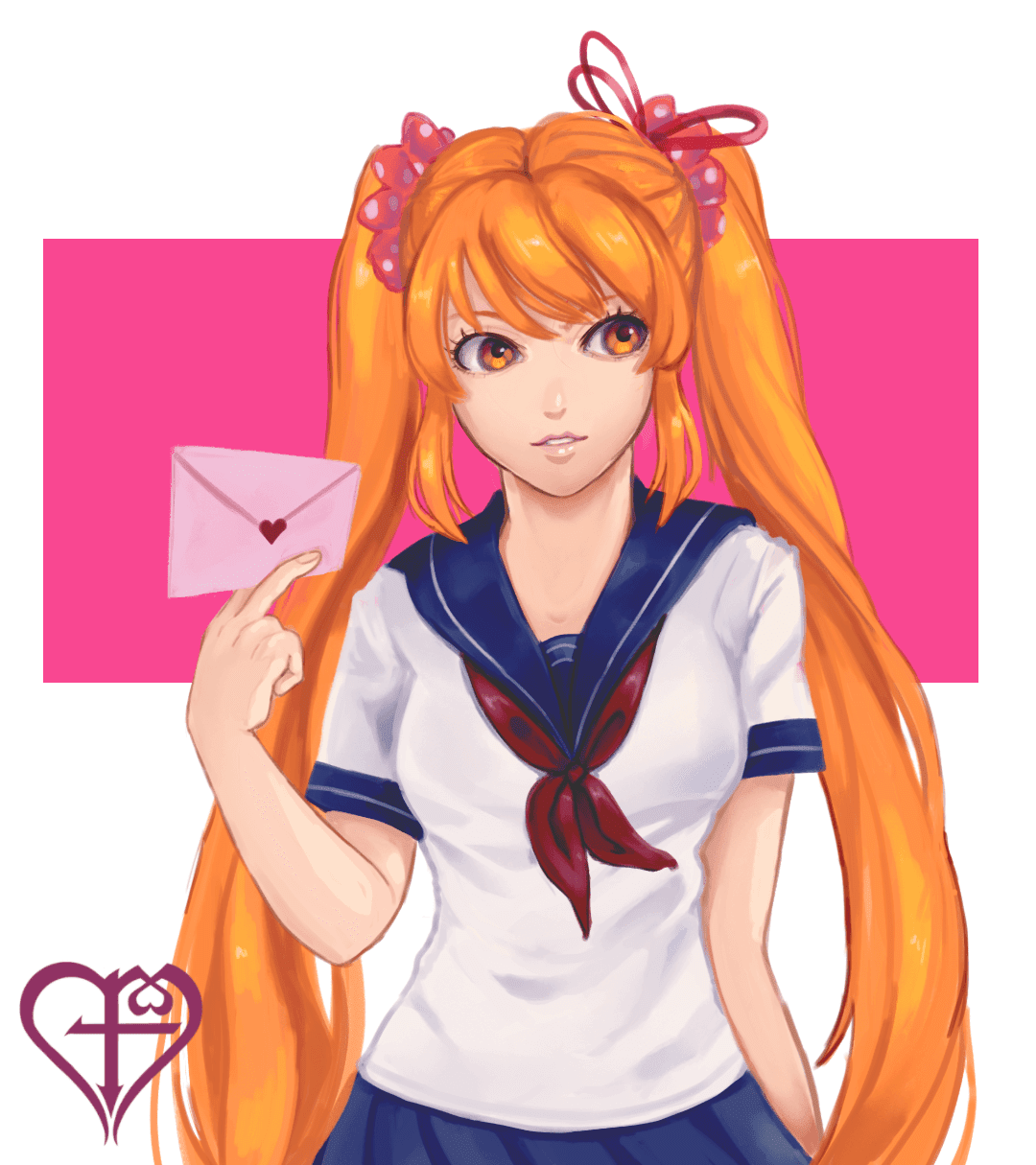 Osana Najimi By Unknown Yandere Simulator Yandere Aurora Sleeping Beauty