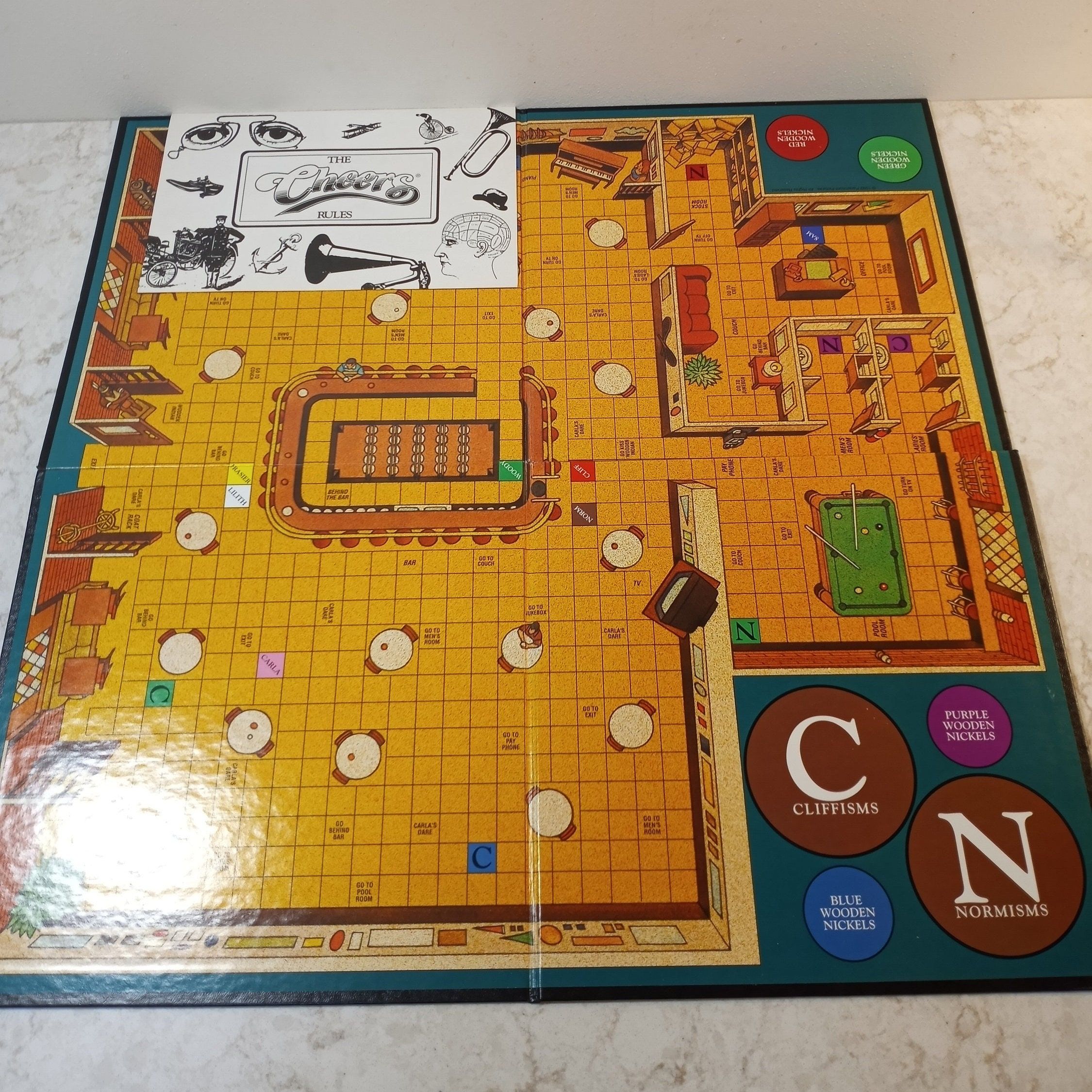 Cheers Trivia Game Where Everybody Knows Your Name C 1992 Artofit