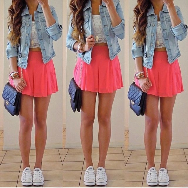 Flirty Outfit For School Maybe Cute Concert Outfits Girly Outfits