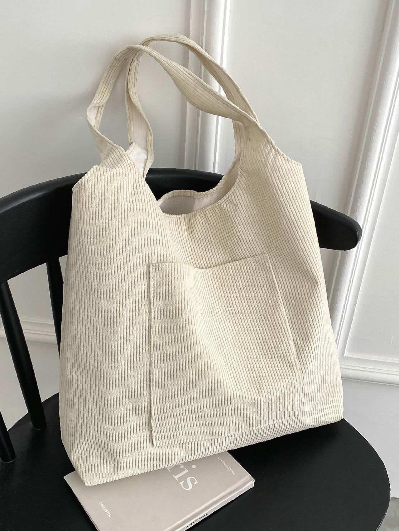 Minimalist Pocket Front Shopper Bag - Women Tote Bags – OrcaJump Sacs ... Minimalist Pocket Front Shopper Bag - Women Tote Bags – OrcaJump Sacs ...