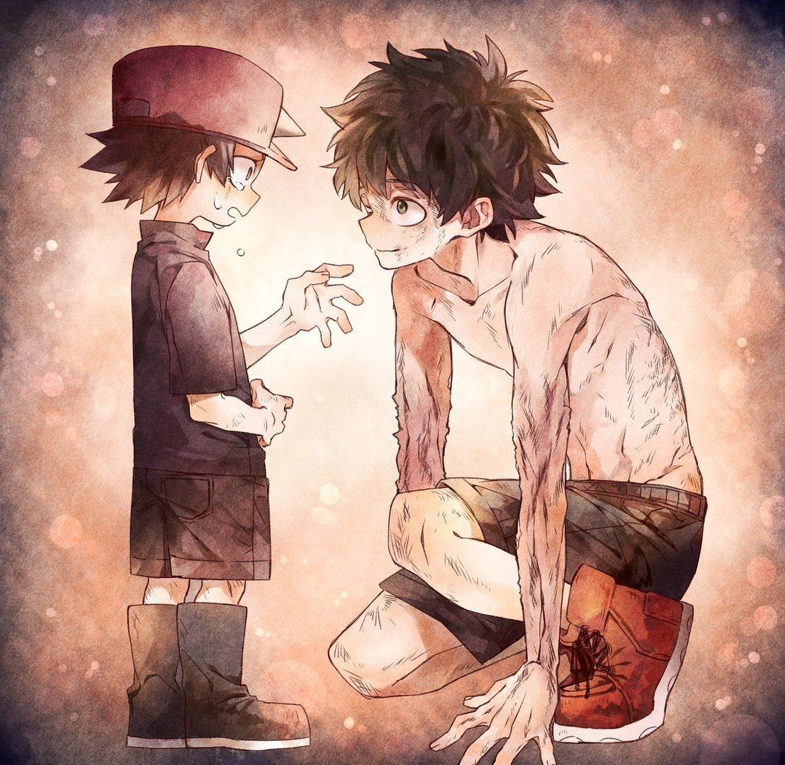 Kota And Izuku My Hero Academia Boku No Hero Academia Anime