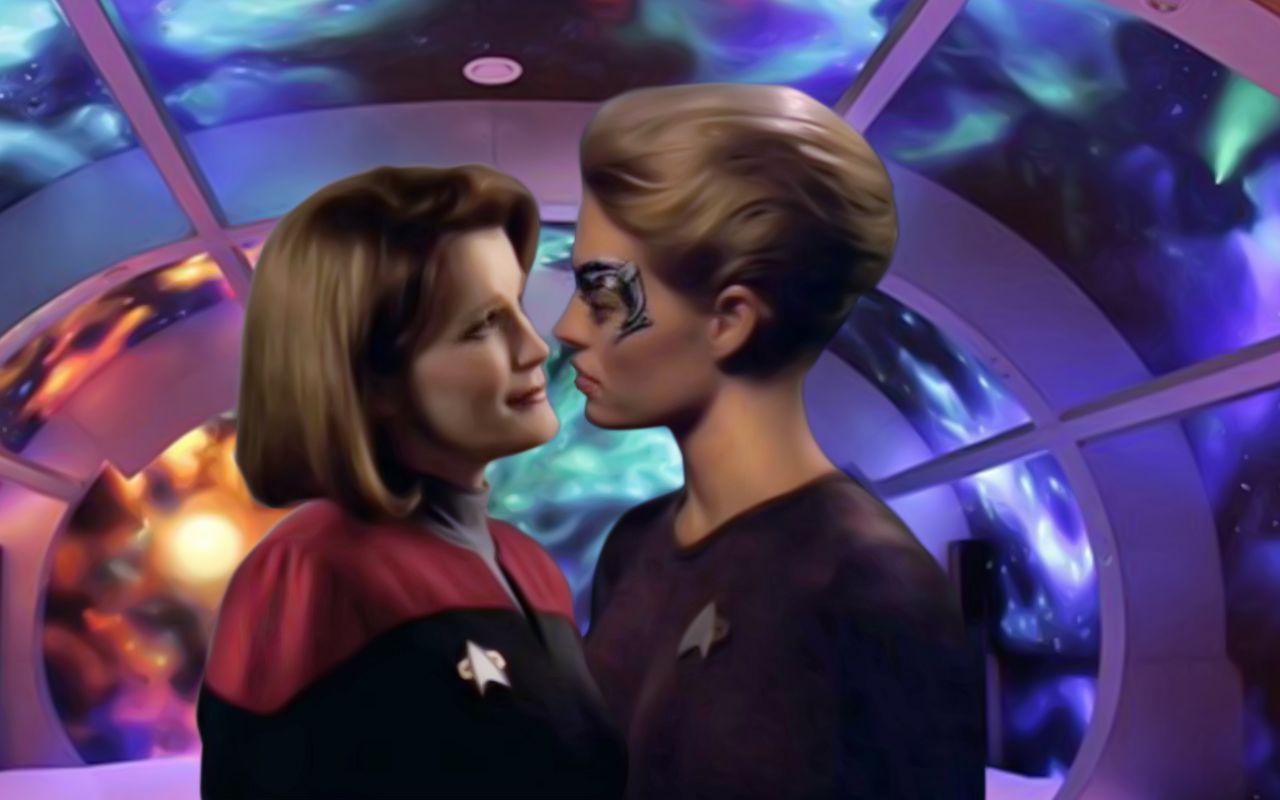 Star Trek Voyager Kathryn Janeway On Deviantart