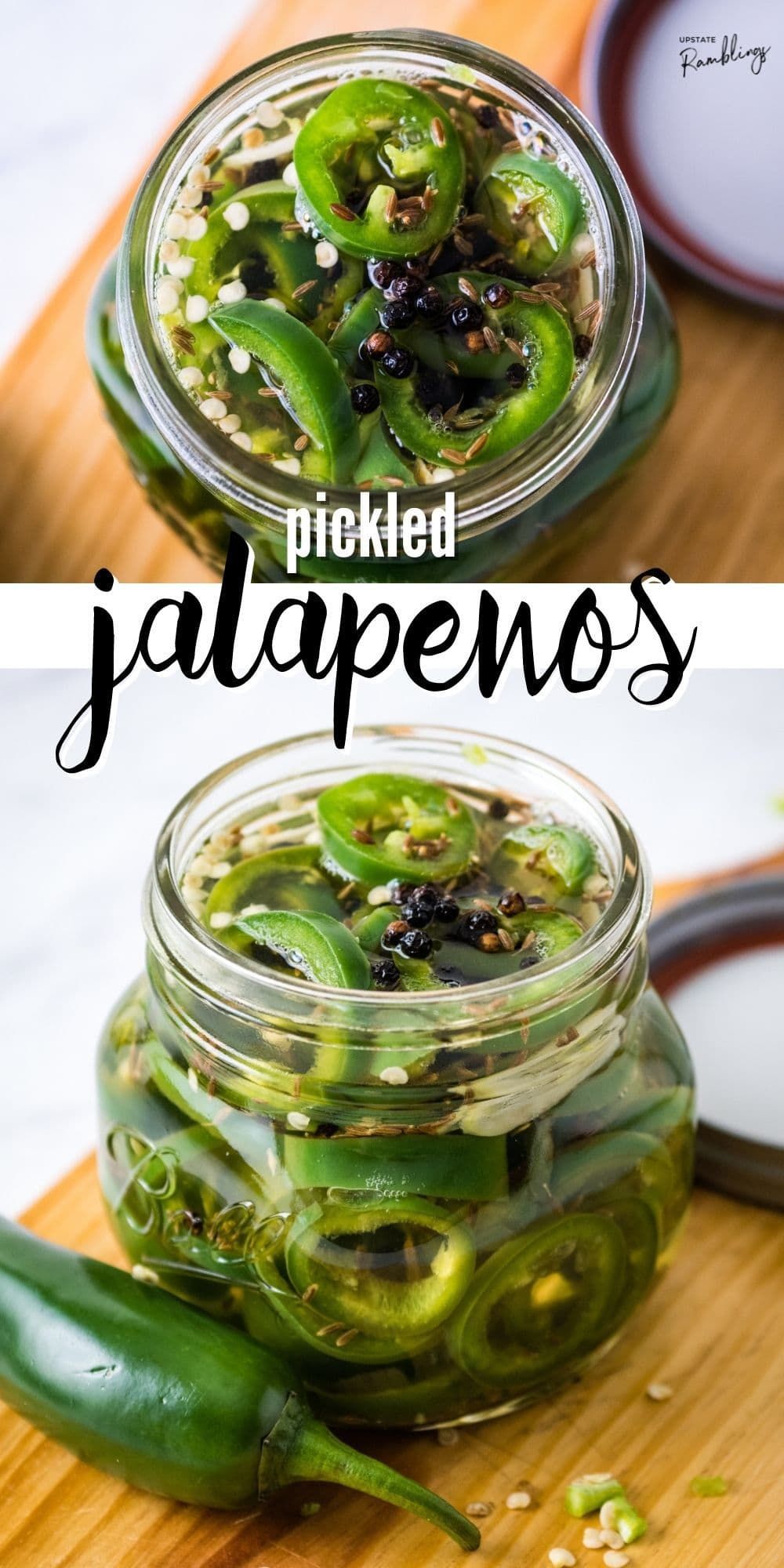 These Easy To Make Quick Pickled Jalapenos Add A Little Bit Of Spice To Any Meal Perfect For