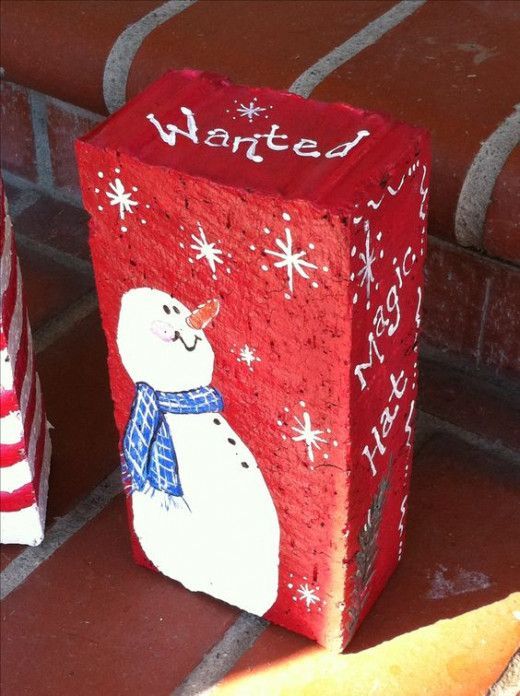 75 Easy Diy Budget Outdoor Christmas Decoration Ideas Brick Crafts