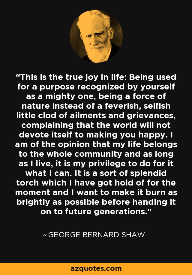 George Bernard Shaw Quote This Is The George Bernard Shaw Quotes Serious Quotes Bernard