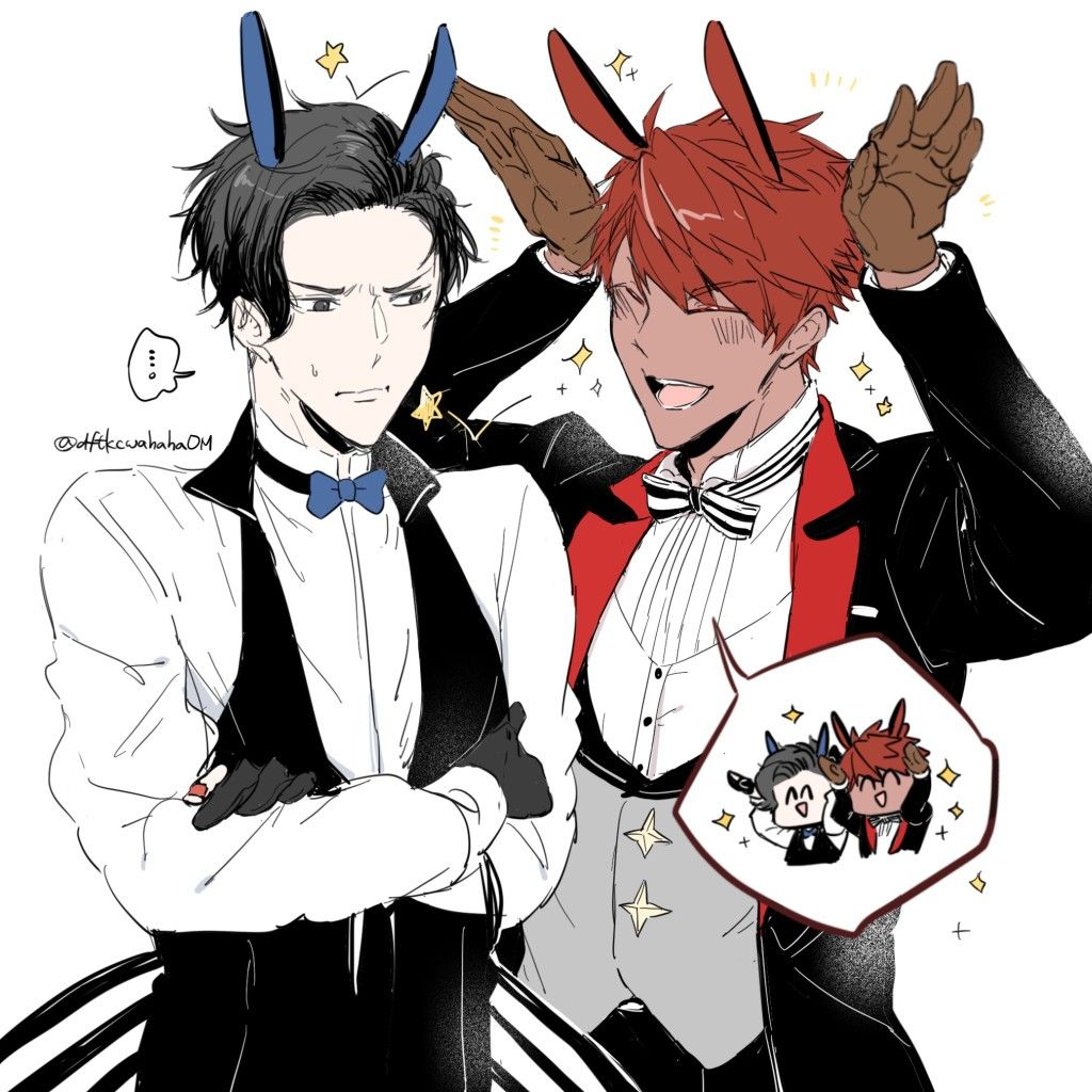 Lucifer And Diavolo Obey Art Obey Me Obey
