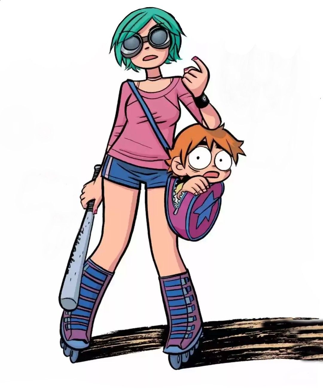 Ramona Flowers Scott Pilgrim Scott Pilgrim Vs The World Scott Pilgrim Comic