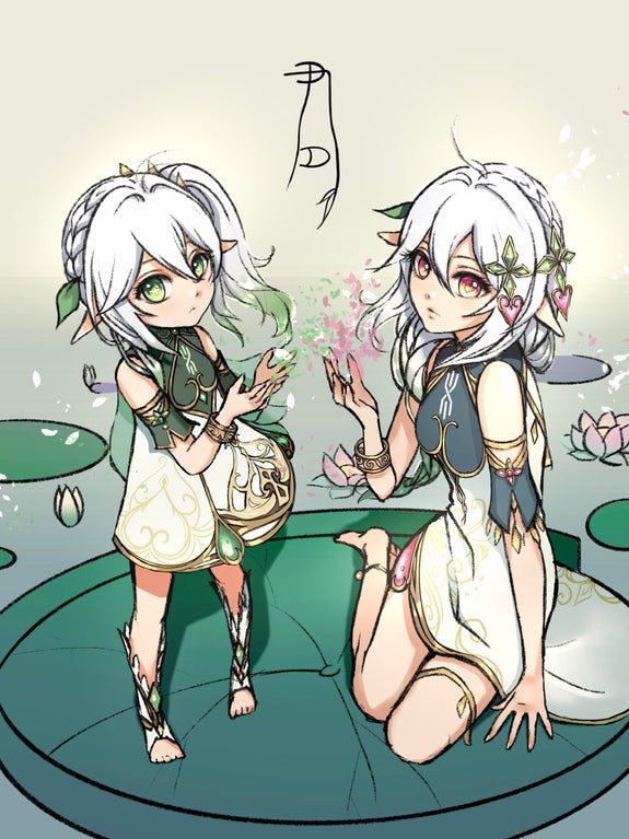 Dendro Archon 2nd Form — Drew My Own Version Of A Grown Up Nahida~ In 2022 Form Drawing Cool