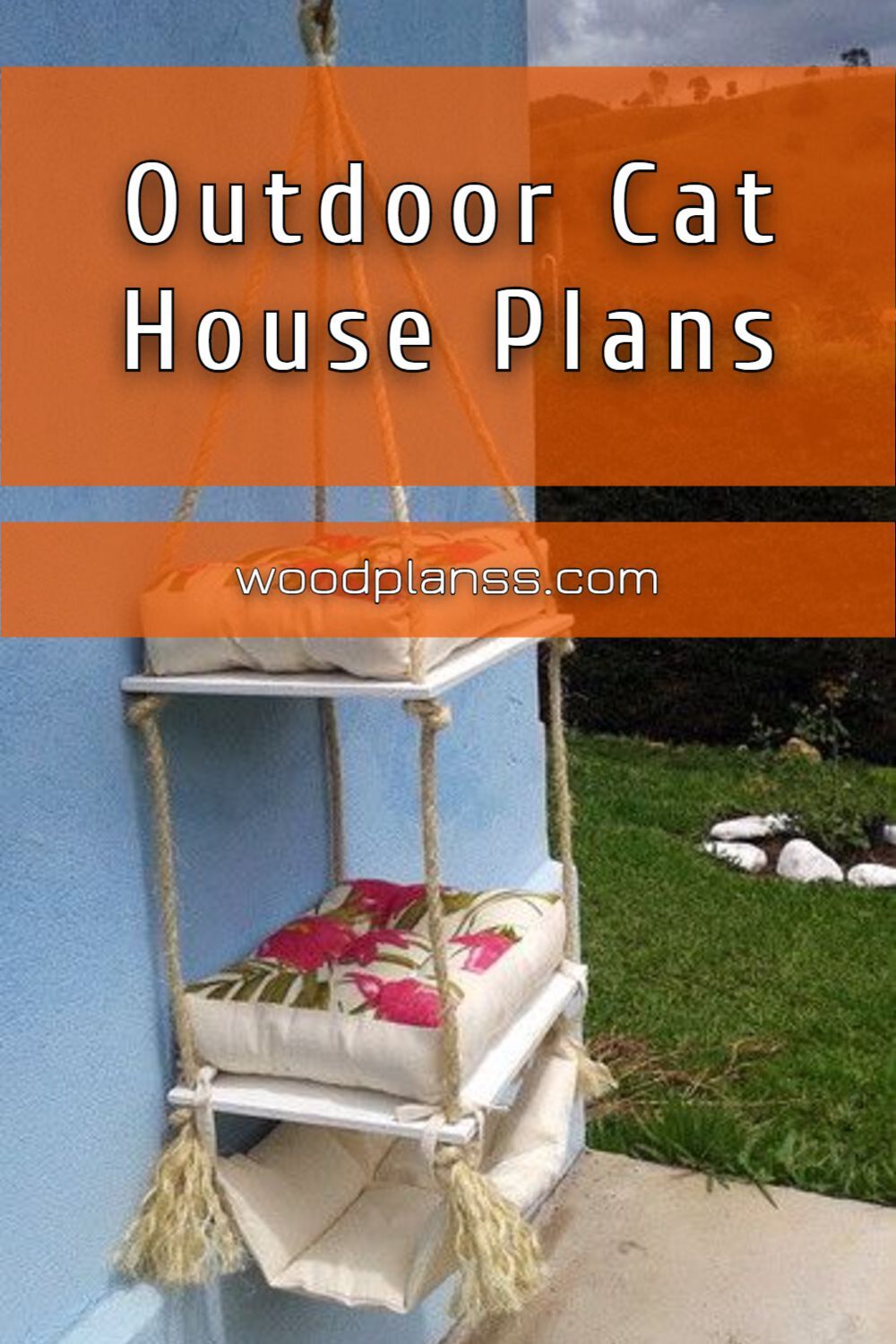 Diy Outdoor Cat House Plans Cat House Plans Outdoor Cat House