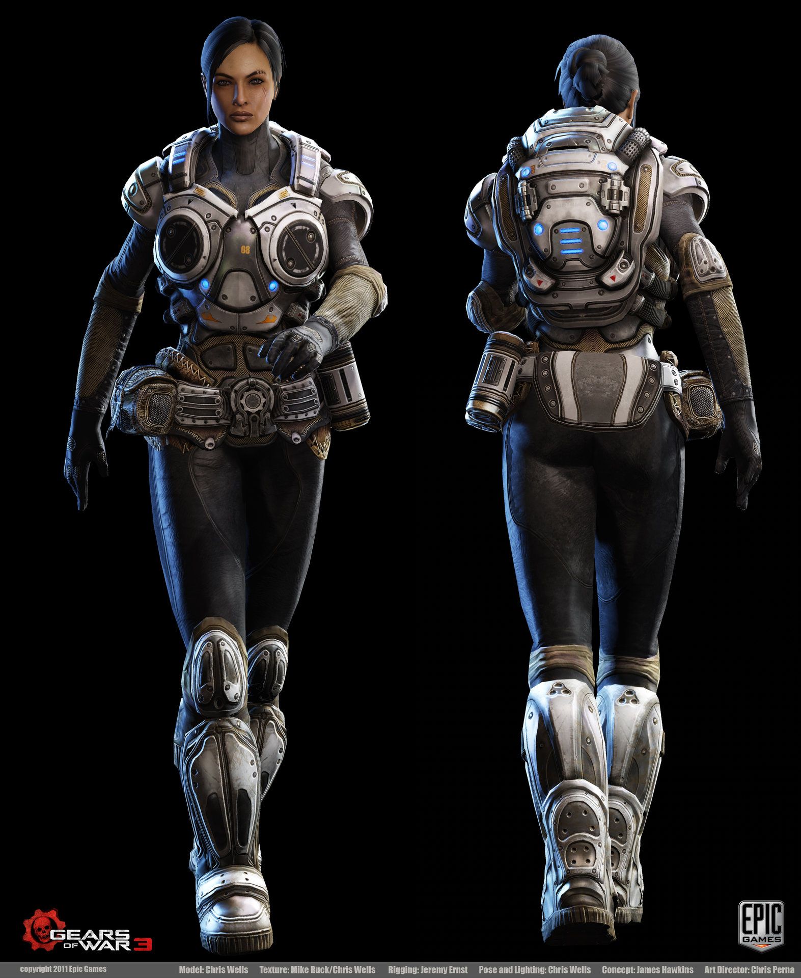 Valera Chris Wells Gears Of War Gears Of War 3 Cosplay Gear