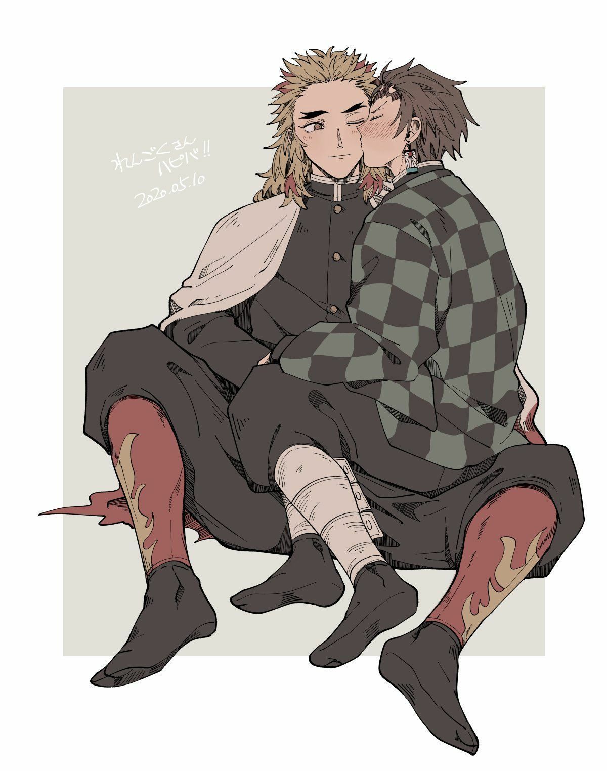 Demon Slayer Tanjiro Ships Rengoku X Tanjiro Pics Slayer Anime Demon Dragon Slayer
