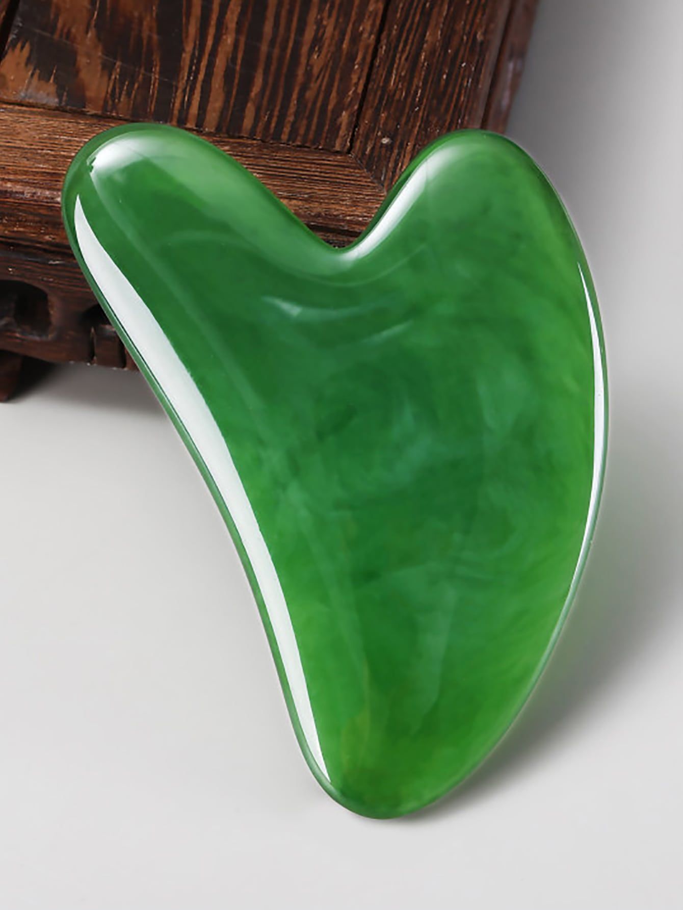 1pc Gua Sha Board In 2022 Gua Sha Massage Tools Dark Green