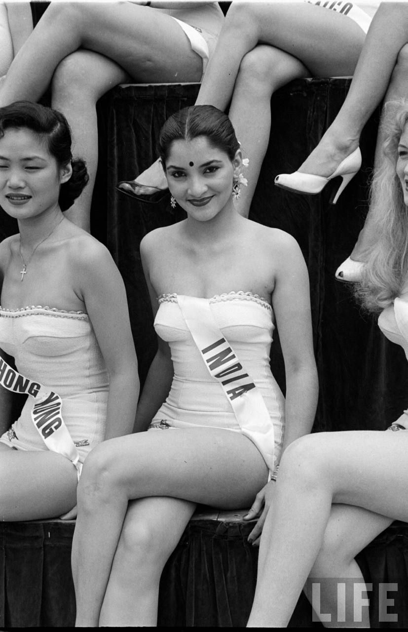 The First Miss Universe Pageant 1952 Pageant Miss India Beauty Pageant