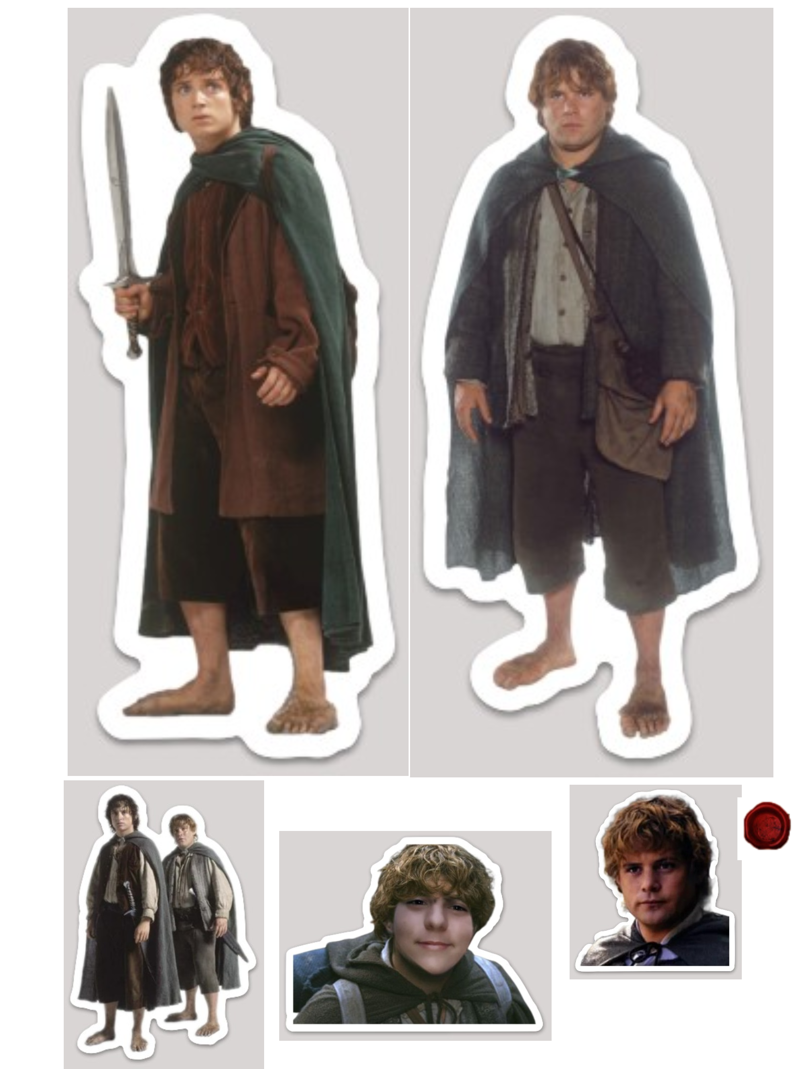 Lotr Frodo And Sam Stickers Lotr Lord Of The Rings Frodo