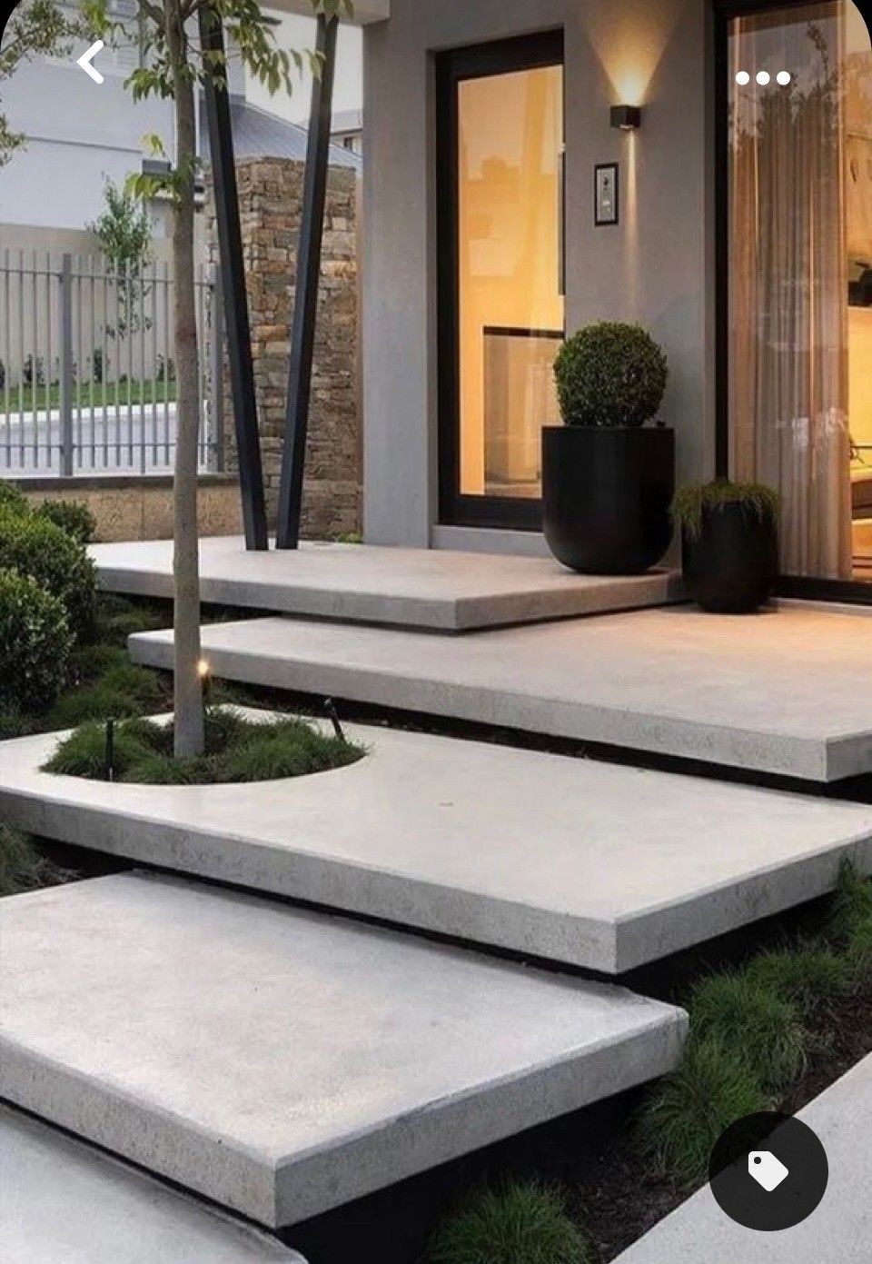 Pin By Michael Arambel On Back Porch Exterior Stairs Modern House Exterior Floating Stairs