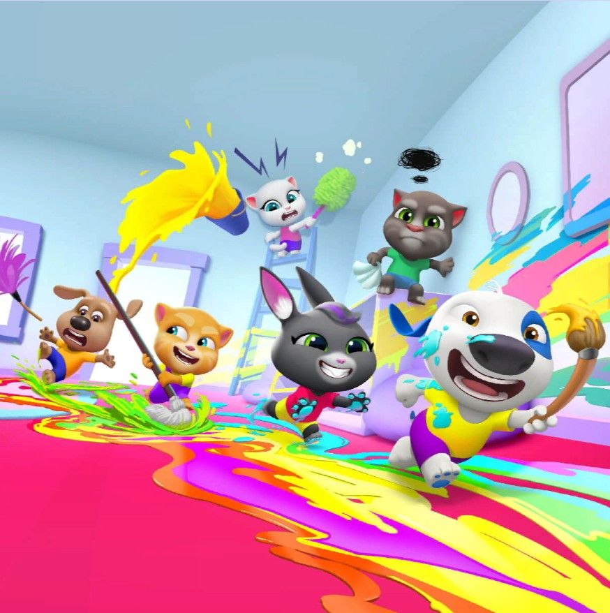 My Talking Tom Friends Match Up Ball Pro Play To Shop Artofit