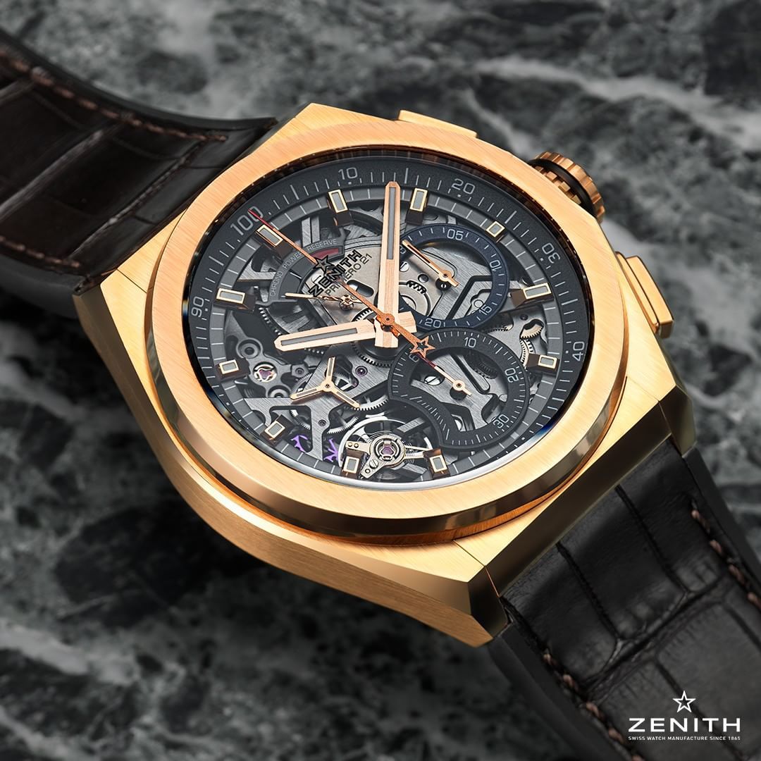 Zenith Watches on Instagram: “#Defy21: The gold standard in high ... Zenith Watches on Instagram: “#Defy21: The gold standard in high ...