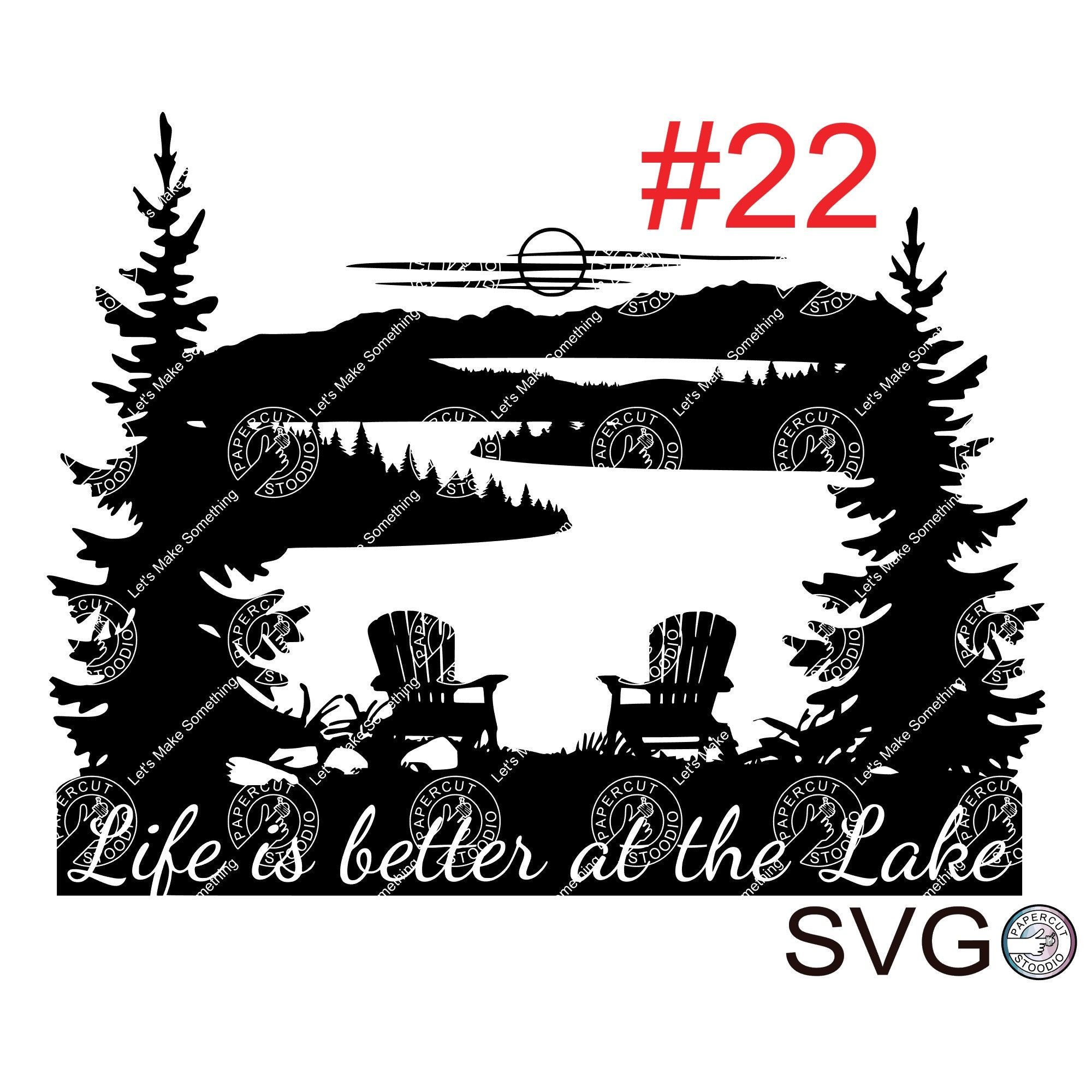 Lake Scene Adirondack Chairs Campfire Svg, Lake and Forest Scene Svg ... Lake Scene Adirondack Chairs Campfire Svg, Lake and Forest Scene Svg ...
