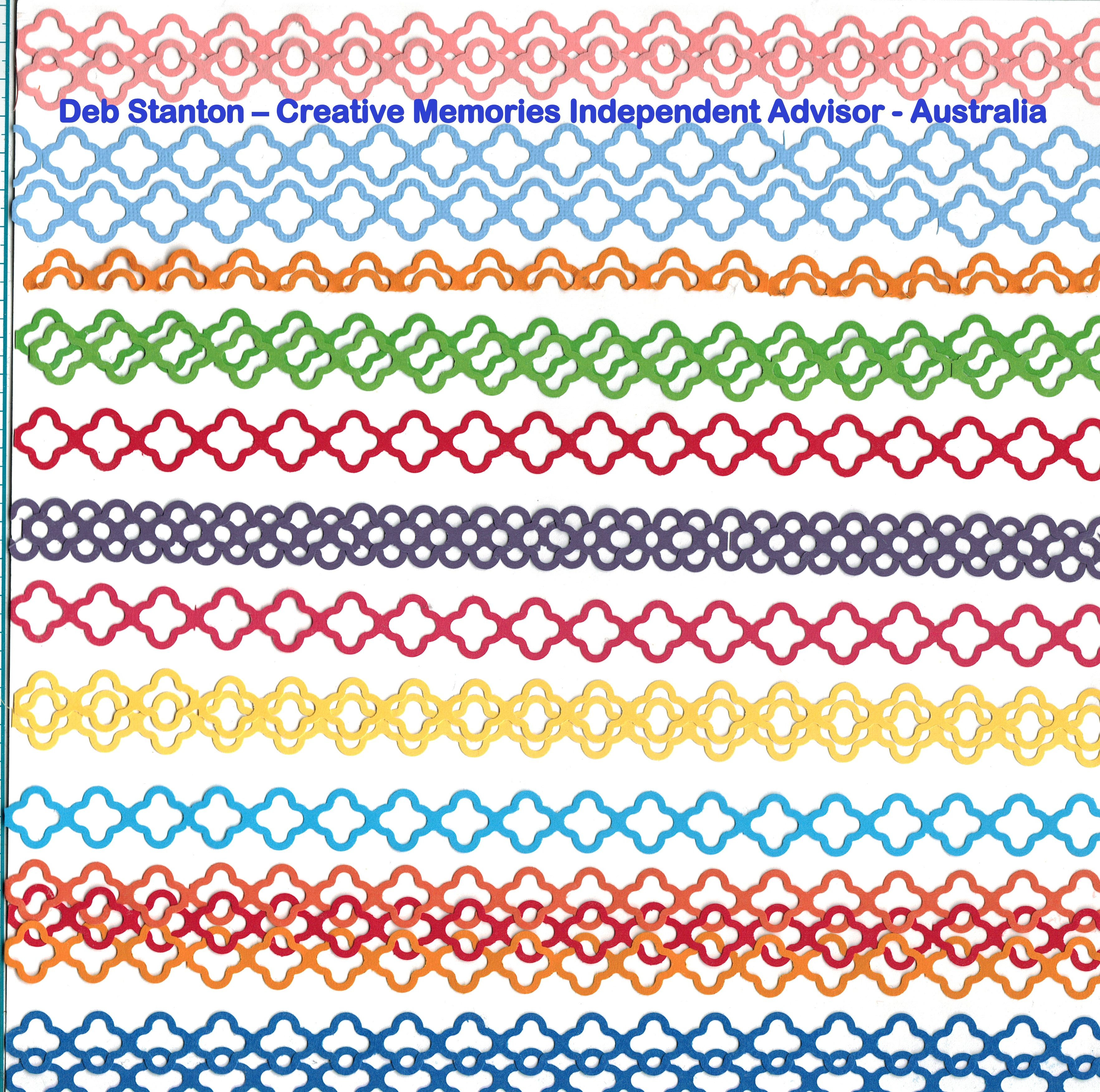 Creative Memories Border Cartridges Creative Memories Scrapbook