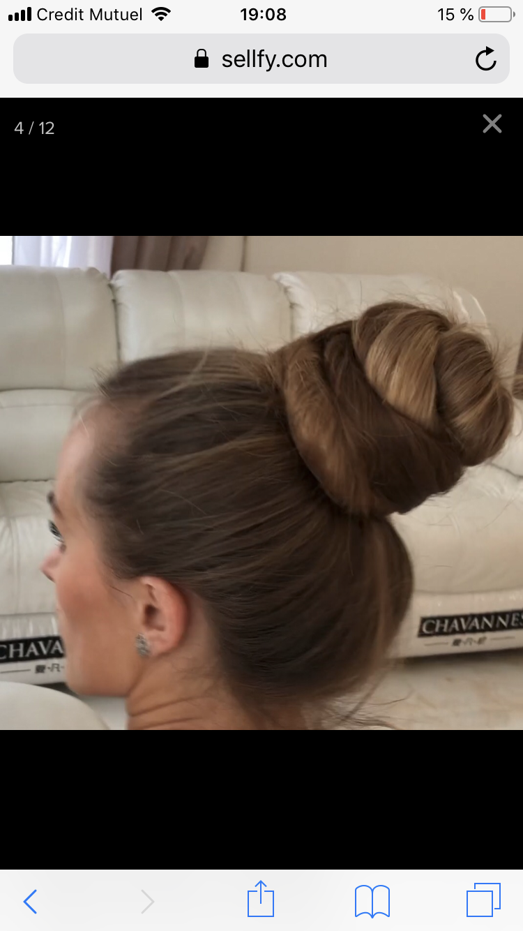 Épinglé Par Ксения Sur Стрижки и прически Chignon Volumineux Chignon