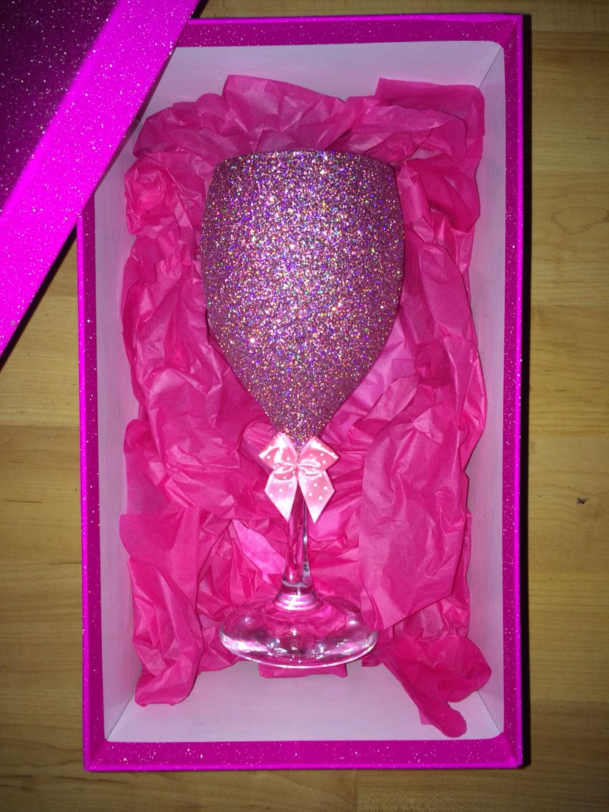 Glitter Wine Glass T Setstheglitterroom Glitter Wine
