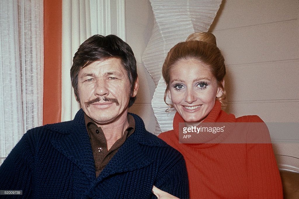 Picture Dated November 1970 Of Us Actor Charles Bronson And His Wife Charles Bronson Actor