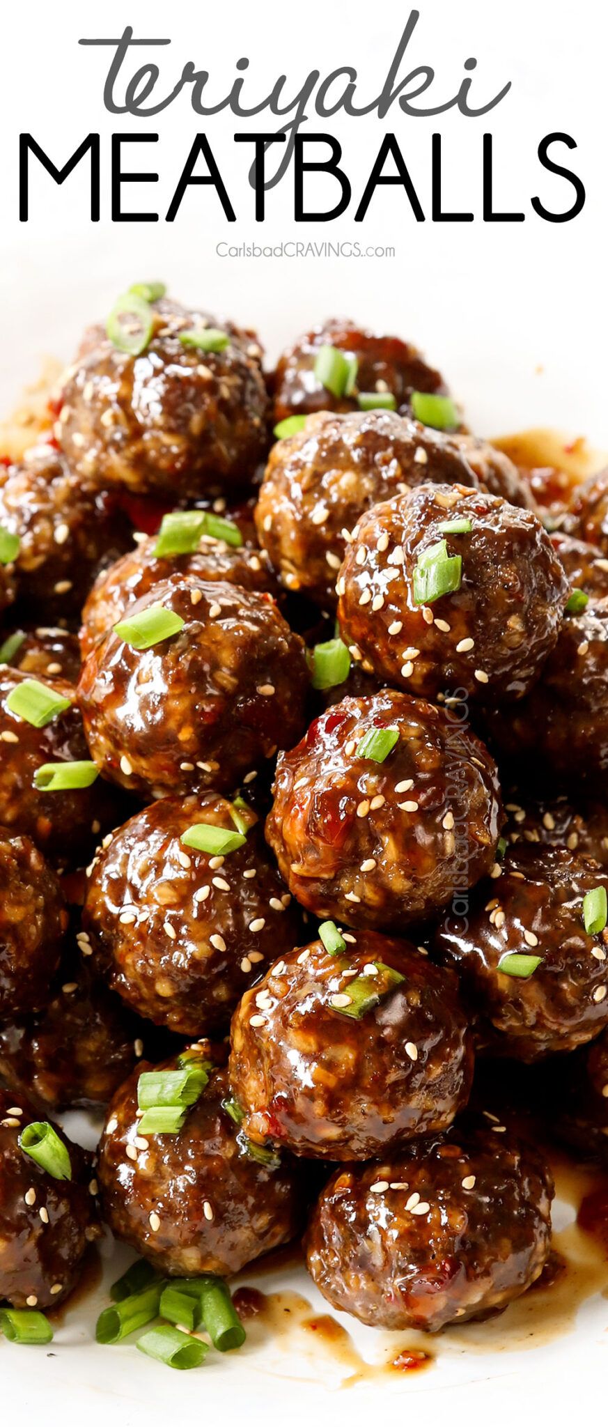 Beef Teriyaki Meatballs Sweet Asian Chili Sauce Best Teriyaki Sauce