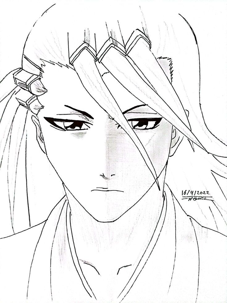 Urahara Kisuke From Bleach Manga Coloring Page Free Printable Coloring Pages Artofit