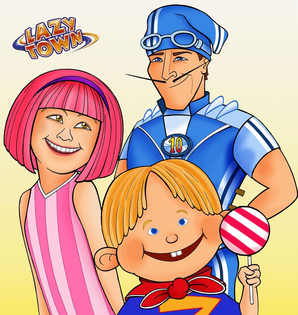 Lazy Town Lazy Town Aprieta Sobre La Imagen Para Agrandarla Lazy Town Zelda Characters