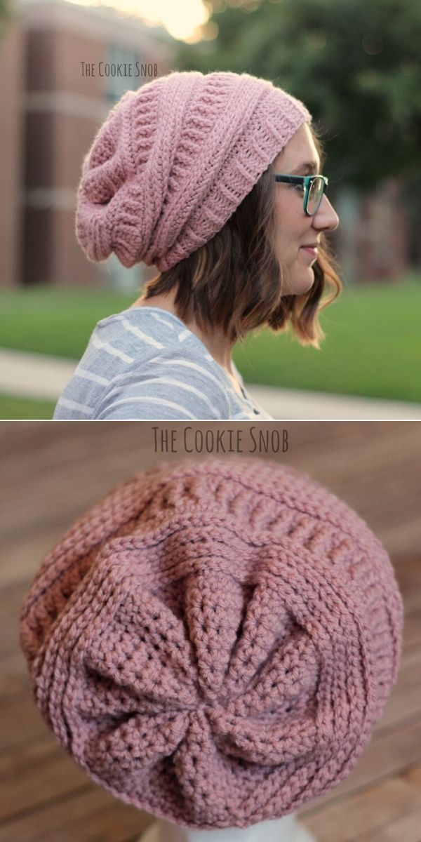 Crochet Slouchy Hat Free Pattern Artofit