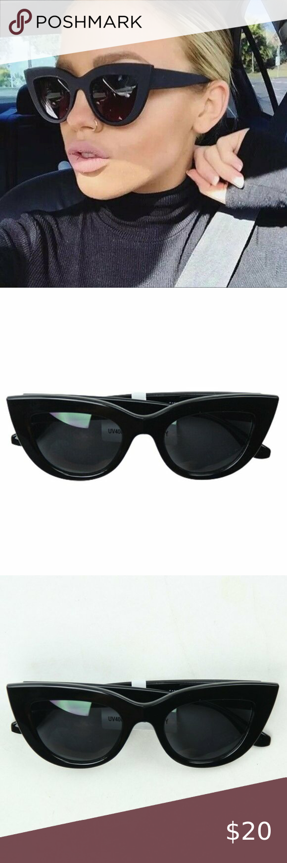 Retro Vintage Style Cat Eye Sunglasses Vintage Fashion Cat Eye