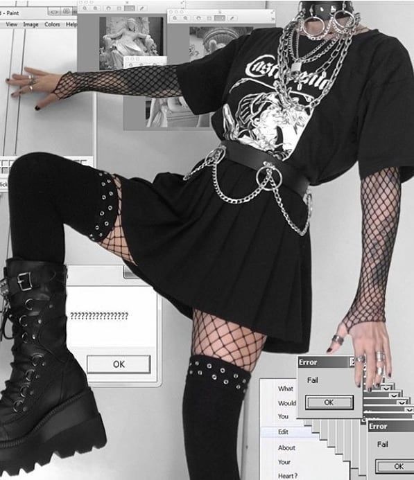 Ideas De Ropa Para Vestirte Alt Outfits Swaggy Outfits Edgy Outfits