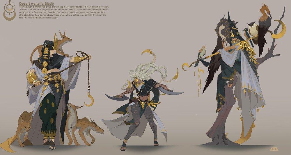 Artstation Desert Maid C C Character Design Sketches Egyptian Character Design Character Art