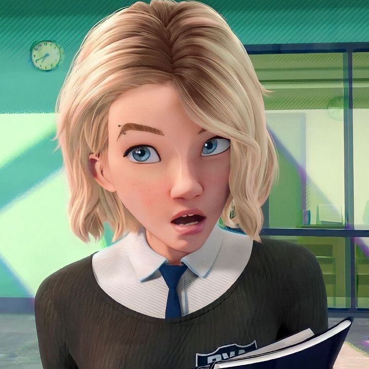 Gwen Stacy Spider Man Into The Spiderverse Icon Artofit