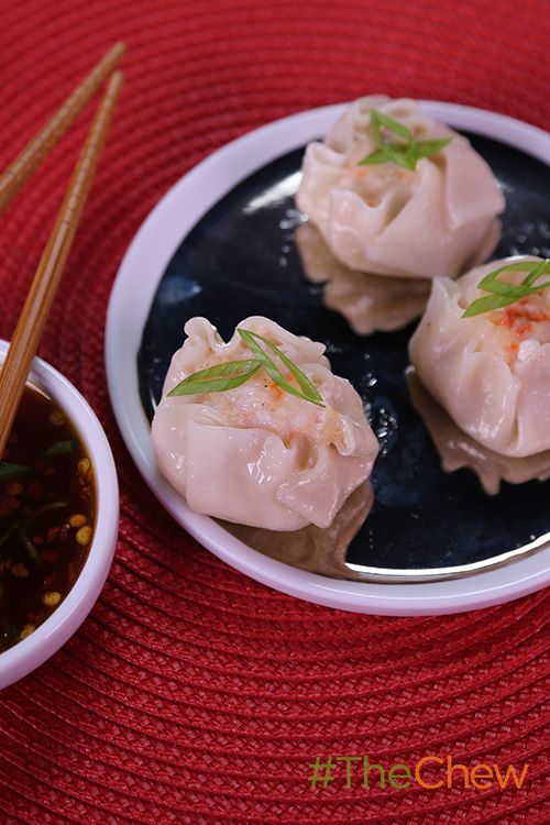 Shrimp Shumai With Soy Ginger Dipping Sauce Recipe By Carla Hall The