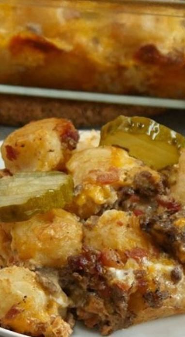 Cheesy Meatball Tater Tot Casserole Artofit