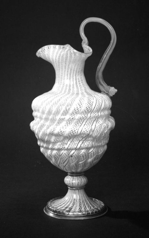 Beautiful Venice Glass Ewer From The 16th Century