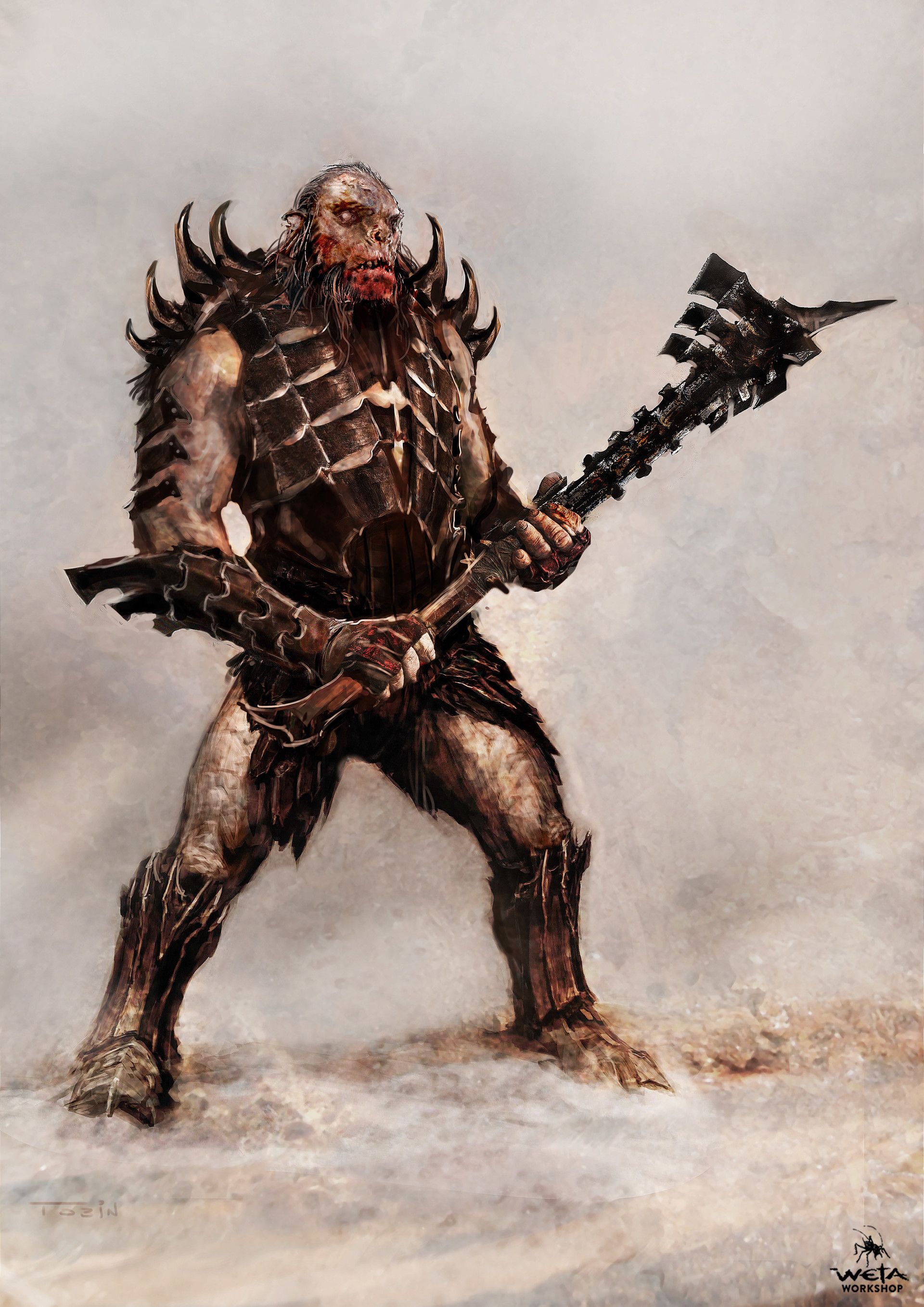 Artworkjkykz The Hobbit Weta Workshop Fantasy Battle