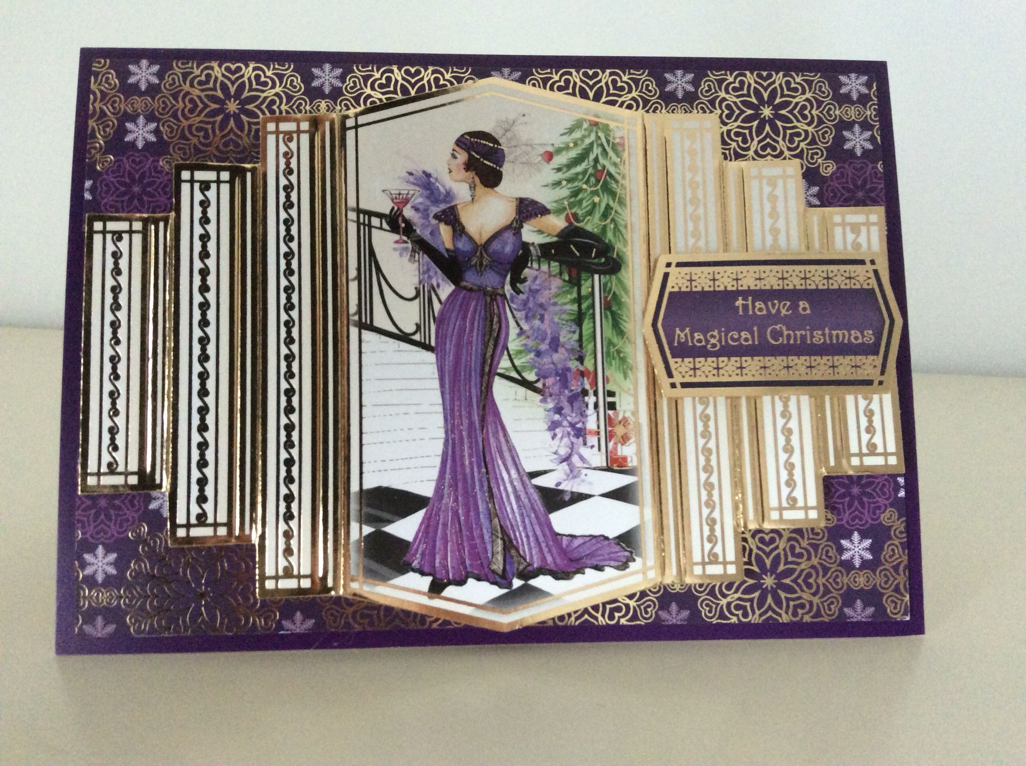 Hunkydory Festive Decadence Christmas Cards To Make Xmas Cards Handmade Christmas Art Deco