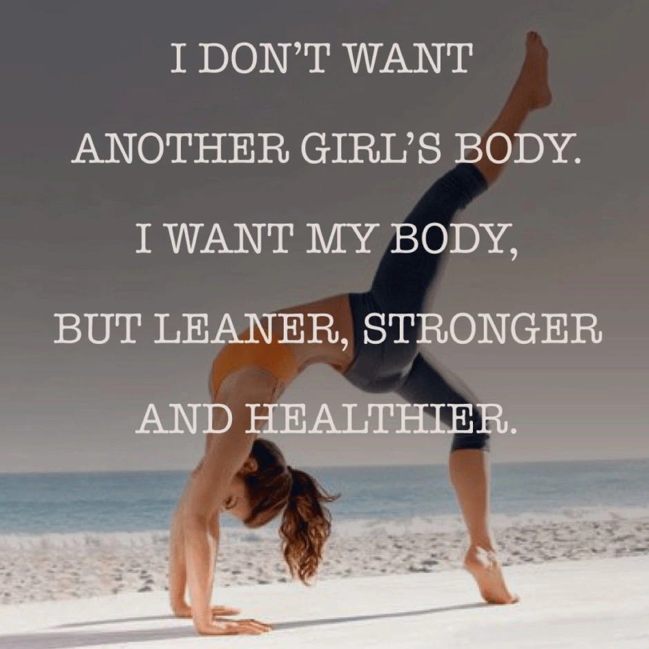 Work Out Because You Love Your Body