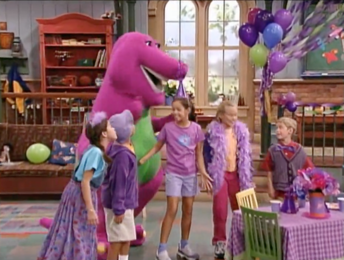 A Perfectly Purple Day Barney Wiki Fandom Purple Day Purple Purple Party