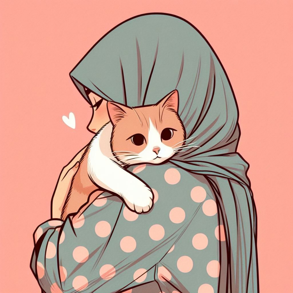 Pin Von Aminah Auf Muslimah Cartoon In 2024 Löwe Zeichnen Süße Katzen Katzen