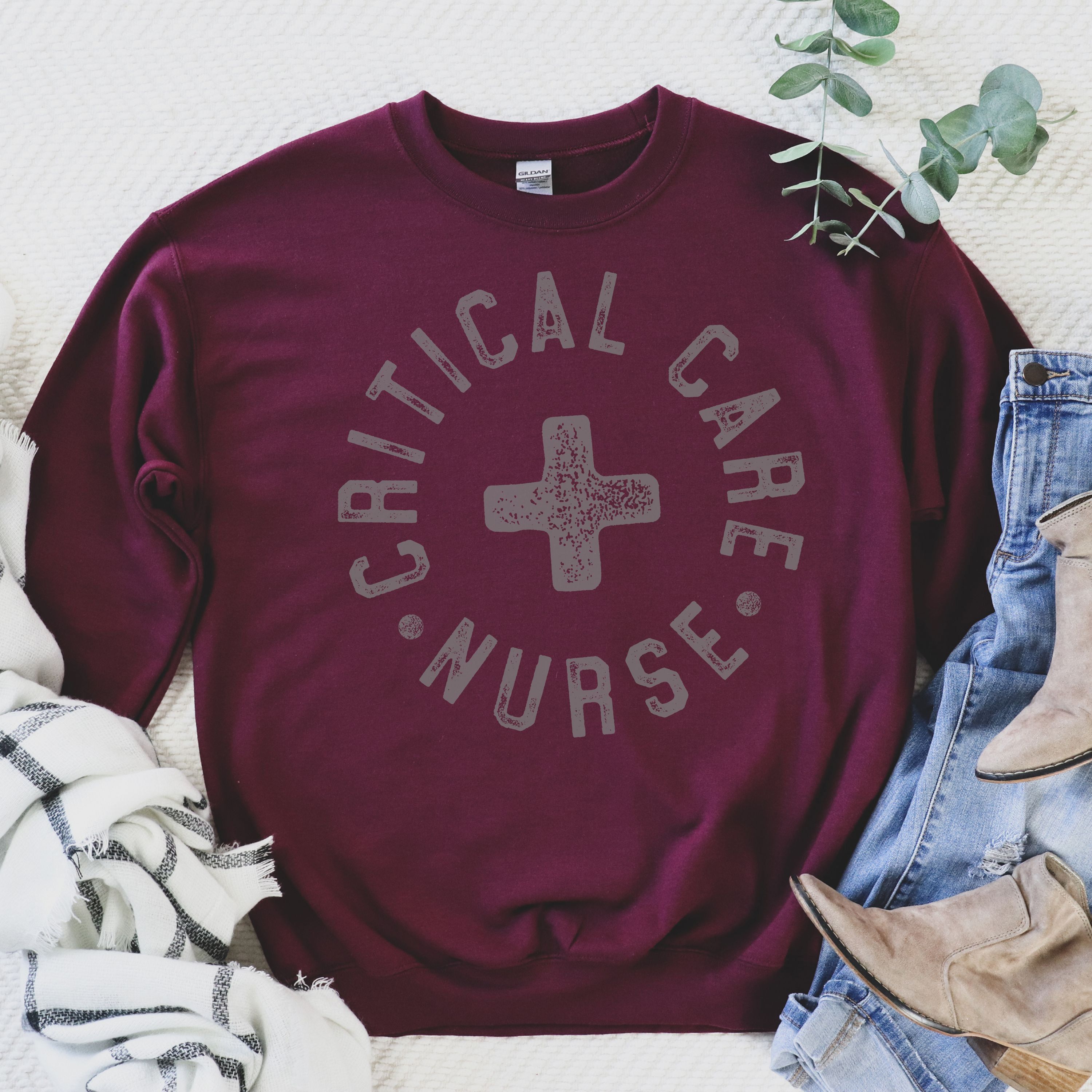 Critical Care Nurse Sweatshirt Ccu Critical Care Unit Nurse T For Nurse Sweater Ccu Nurse