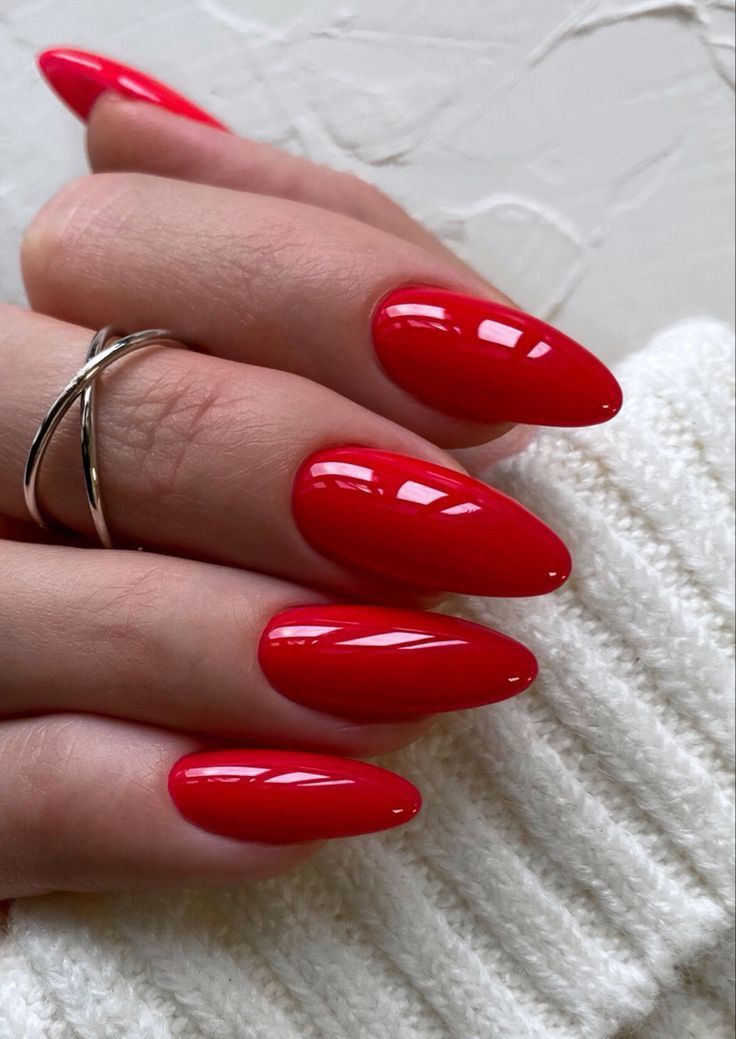 Red Gel Nails Artofit