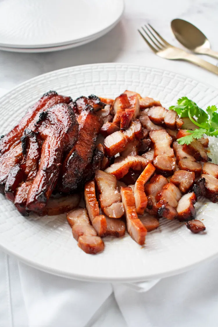 Sticky Char Siu In The Air Fryer Chinese Bbq Pork Scruff And Steph