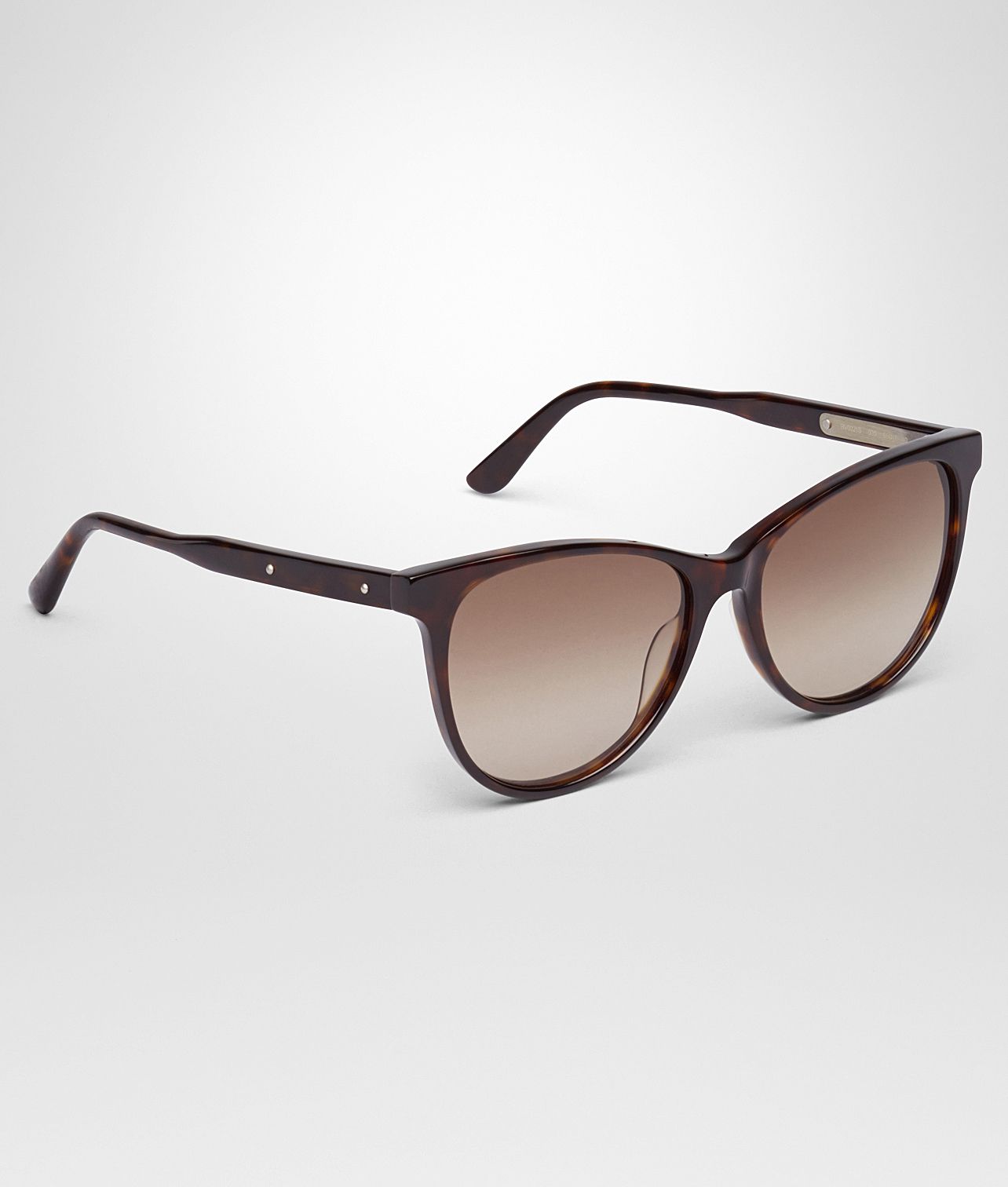 Bottega Veneta® Sunglasses In Honey Havana Acetate With Brown Lens Sunglasses Mirrored